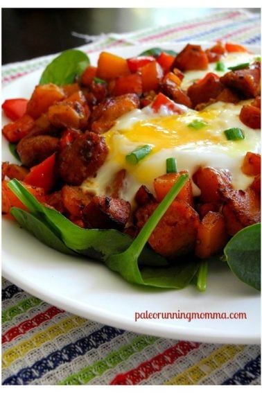 Loaded Paleo Breakfast Hash {Whole30, Egg-Free} - The Paleo Running Momma