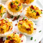 Bacon Deviled Eggs {Paleo, Whole30}