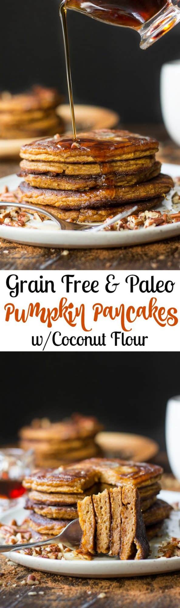 Paleo Pumpkin Pancakes - The Paleo Running Momma