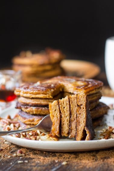 Paleo Pumpkin Pancakes - The Paleo Running Momma
