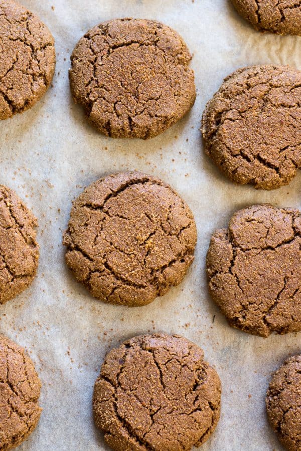 Big & Chewy Paleo Gingerbread Cookies - The Paleo Running Momma