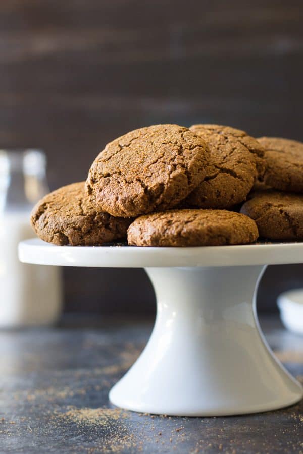 Big & Chewy Paleo Gingerbread Cookies - The Paleo Running Momma