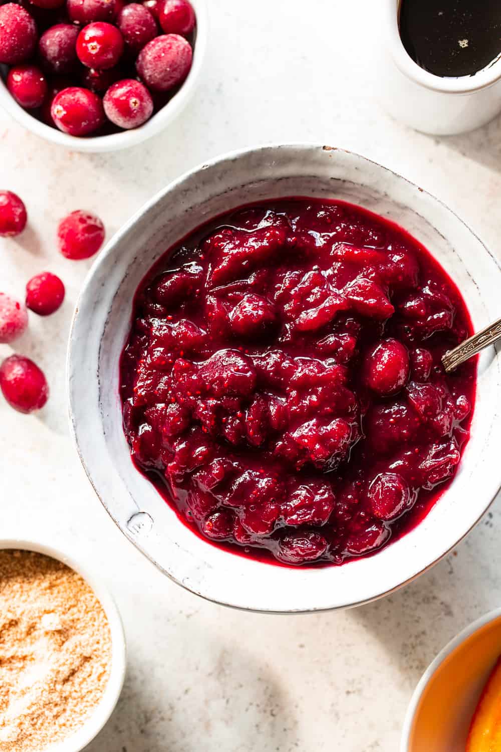 Homemade Paleo Cranberry Sauce | Paleo Running Momma