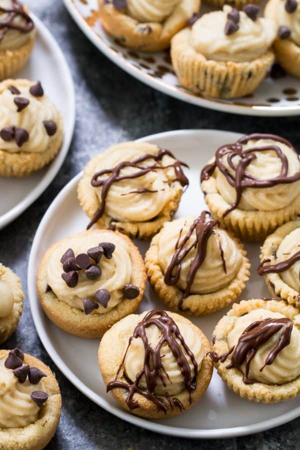 Chocolate Chip "Cheesecake" Cookie Cups {GF & Paleo} - The Paleo ...
