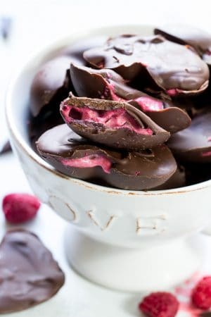 Chocolate Raspberry Cream Paleo Candy Cups {Vegan Option} - The Paleo ...
