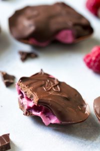 Chocolate Raspberry Cream Paleo Candy Cups {Vegan Option} - The Paleo ...