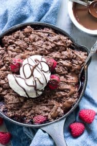 Raspberry Chocolate Crumble {Paleo & Vegan} | Paleo Running Momma