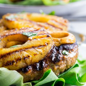 Grilled Hawaiian Chicken Burgers {Paleo, Whole30} - The Paleo Running Momma