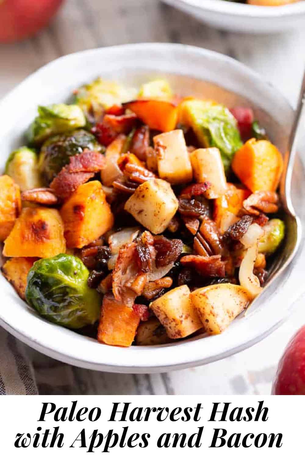 Harvest Hash with Bacon and Apple Vinaigrette {Paleo, Whole30}