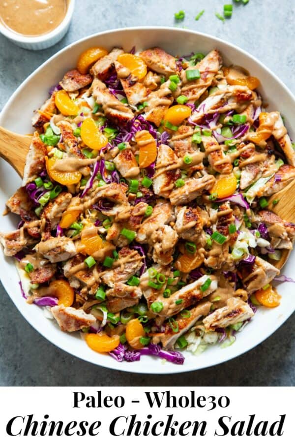 Paleo Chinese Chicken Salad {Whole30} - The Paleo Running Momma