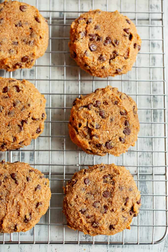 Paleo Chocolate Chip Cookies with Sweet Potato