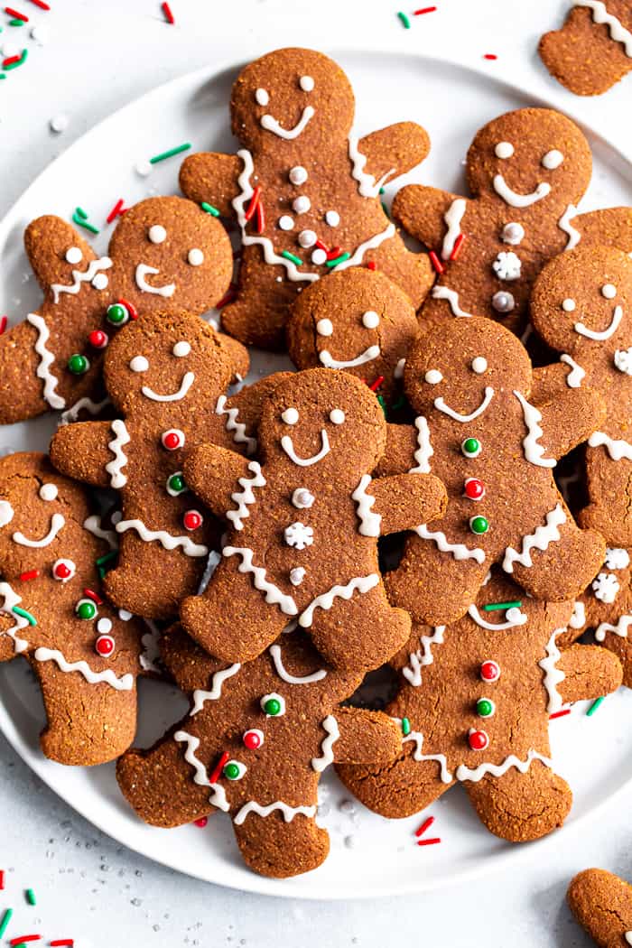 Cutout Paleo Gingerbread Cookies The Paleo Running Momma