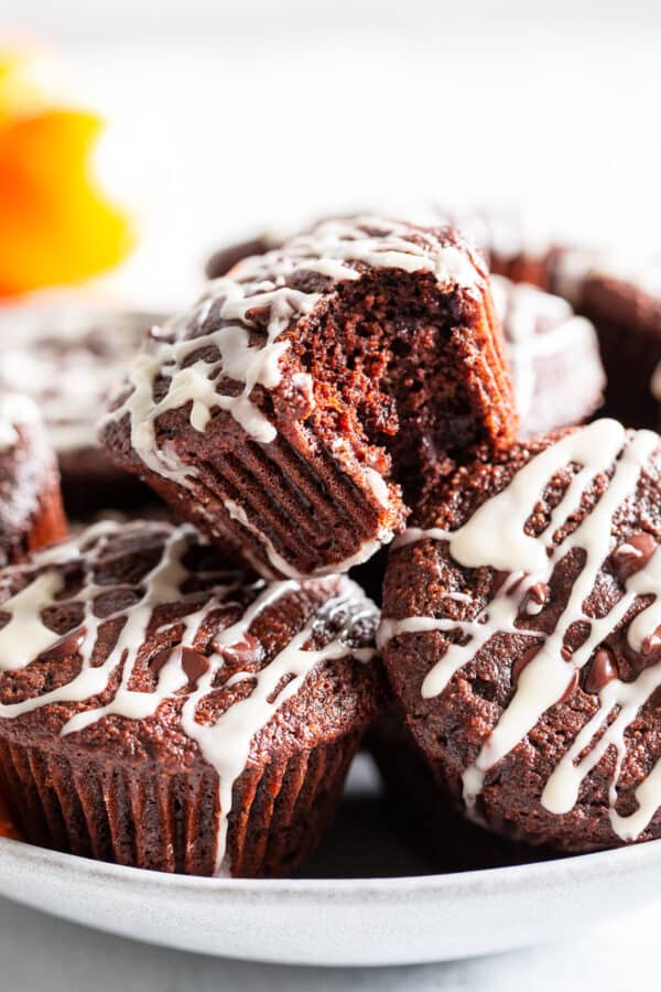 Double Chocolate Orange Muffins {Paleo, GF, DF}