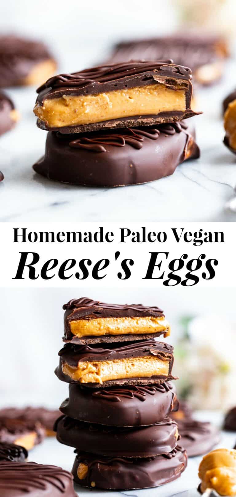 Homemade Reese's Eggs {Paleo, Vegan} - The Paleo Running Momma