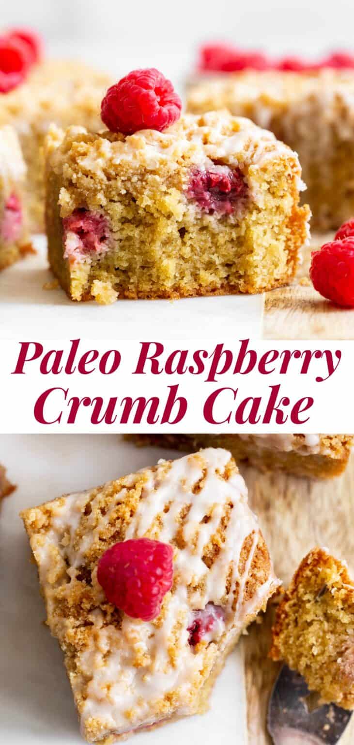 Raspberry Crumb Cake {Paleo, Gluten-Free, Dairy-Free}