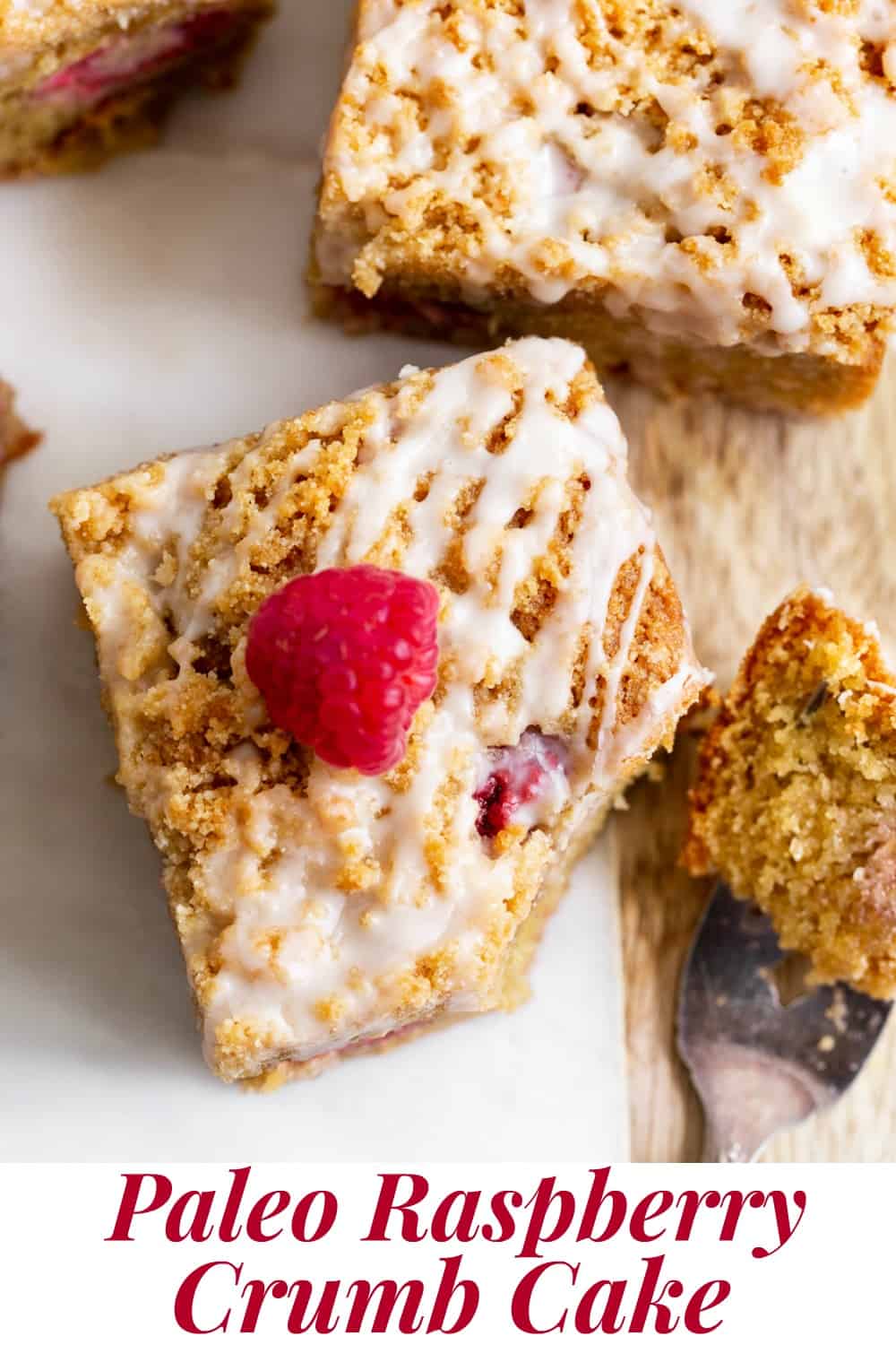 Raspberry Crumb Cake {Paleo, Gluten-Free, Dairy-Free}