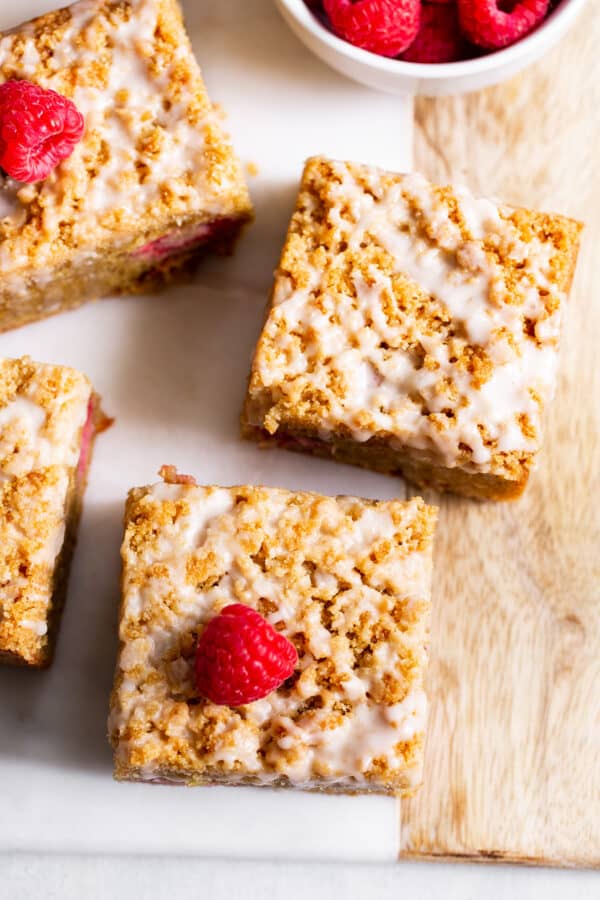 Raspberry Crumb Cake {Paleo, Gluten-Free, Dairy-Free}