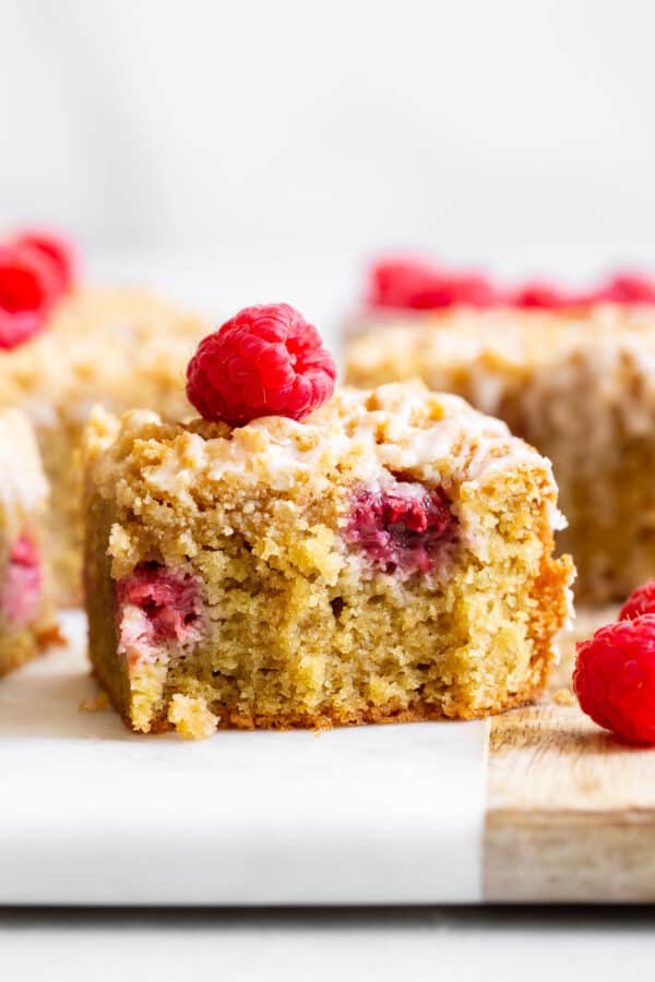 Raspberry Crumb Cake {Paleo, Gluten-Free, Dairy-Free}