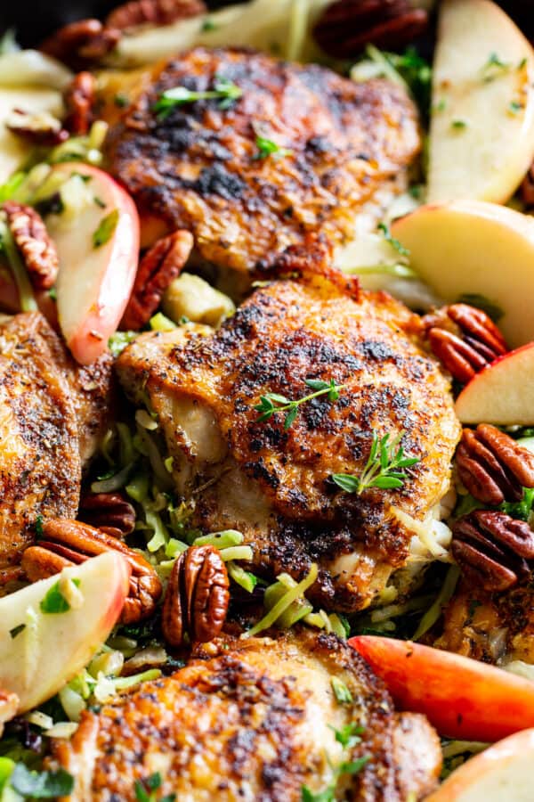 One Skillet Harvest Chicken {Paleo, Whole30} The Paleo Running Momma
