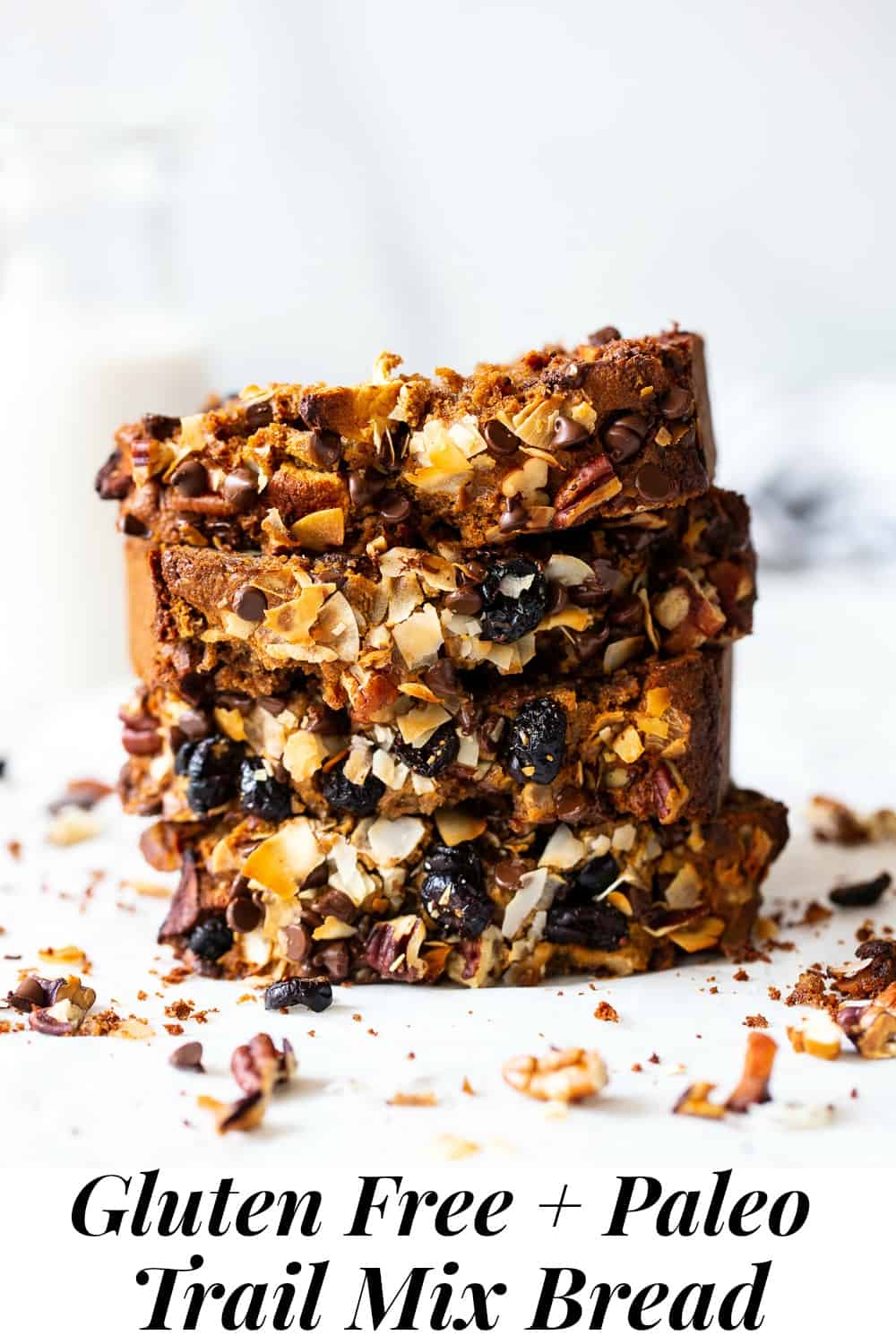 Grain Free Trail Mix Bread {Paleo, Dairy Free} The Paleo Running Momma