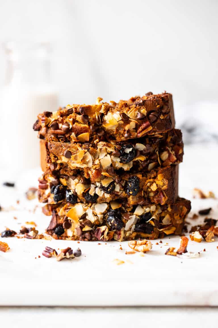 Grain Free Trail Mix Bread {Paleo, Dairy Free} The Paleo Running Momma