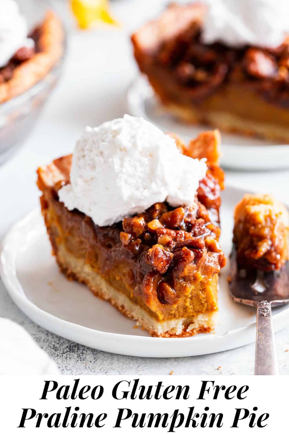Praline Pumpkin Pie {Paleo, Gluten Free} - The Paleo Running Momma