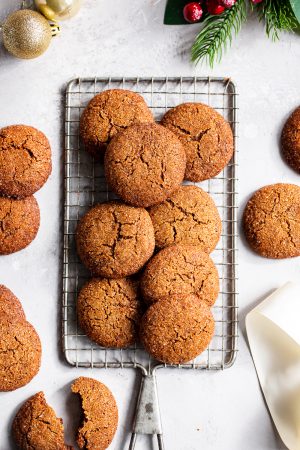 Paleo Gingersnaps {Gluten Free, Dairy Free}