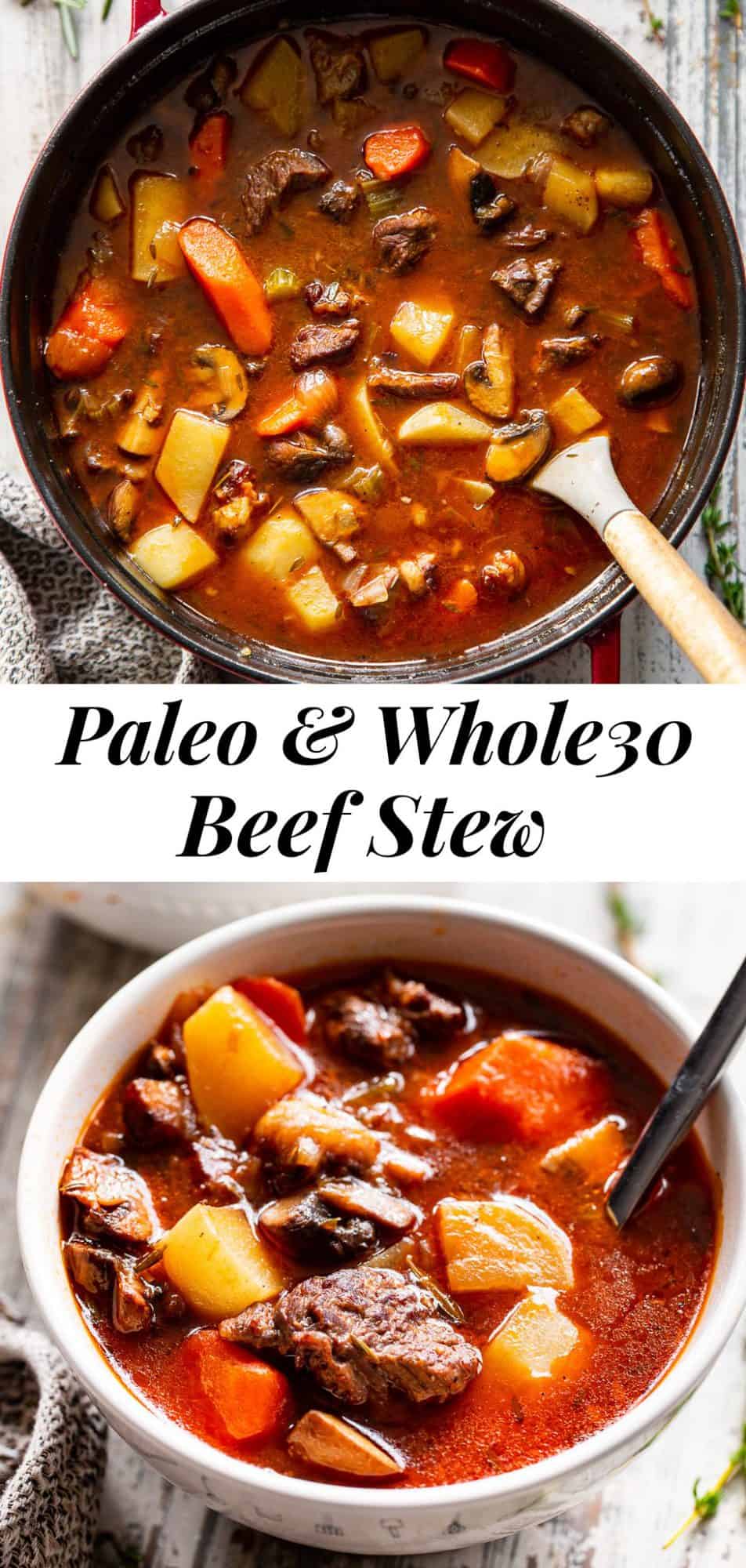 Paleo Beef Stew {Whole30, Low Carb} - The Paleo Running Momma