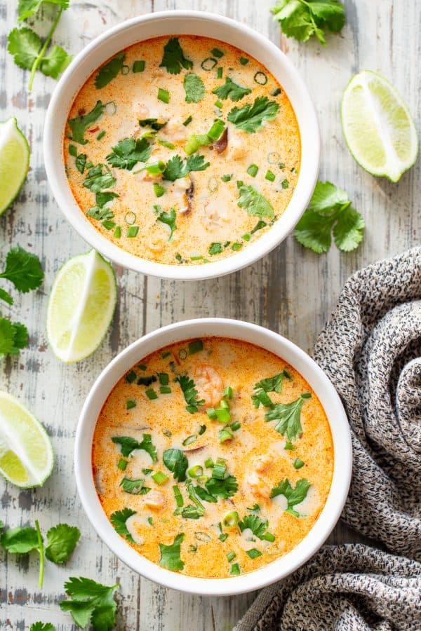 Thai Shrimp Soup Paleo Whole30 Keto The Paleo Running Momma