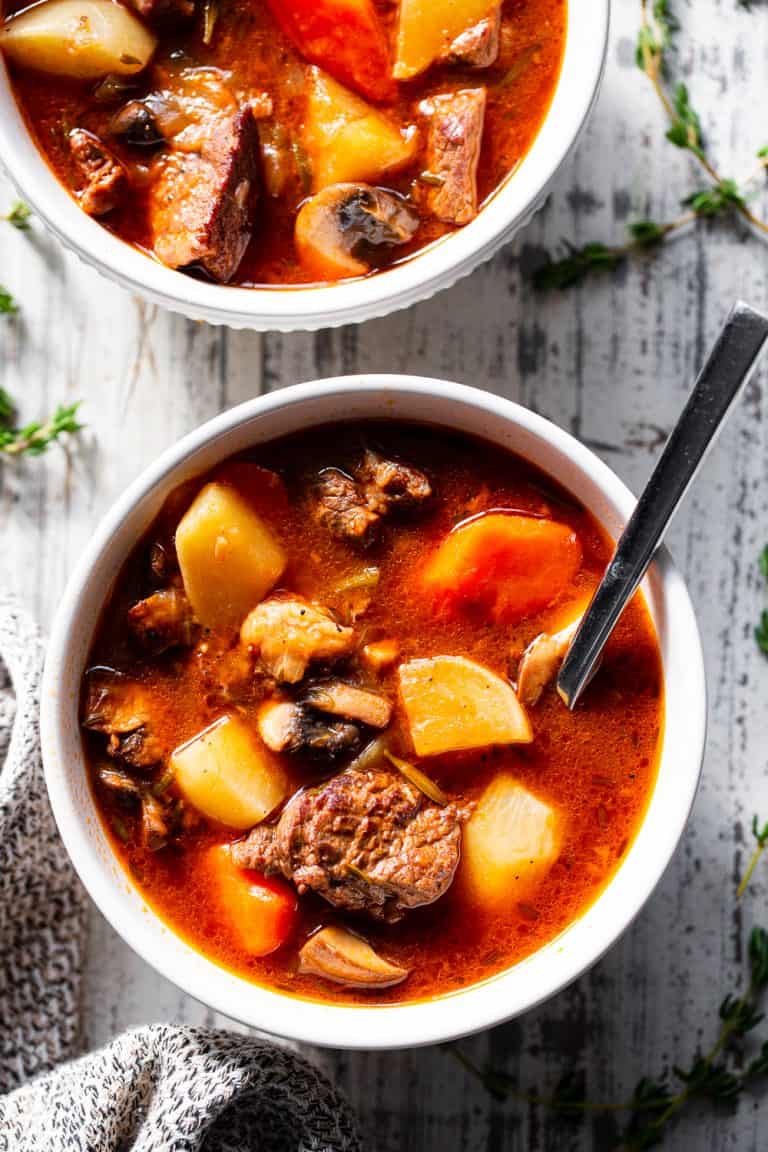 Paleo Beef Stew {Whole30, Low Carb} - The Paleo Running Momma