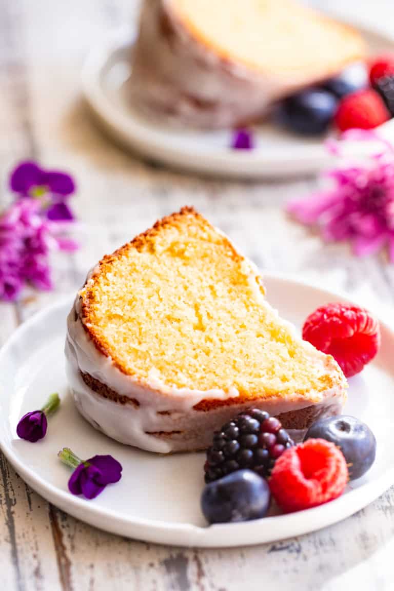 Paleo Lemon Pound Cake {Grain Free, Dairy Free}