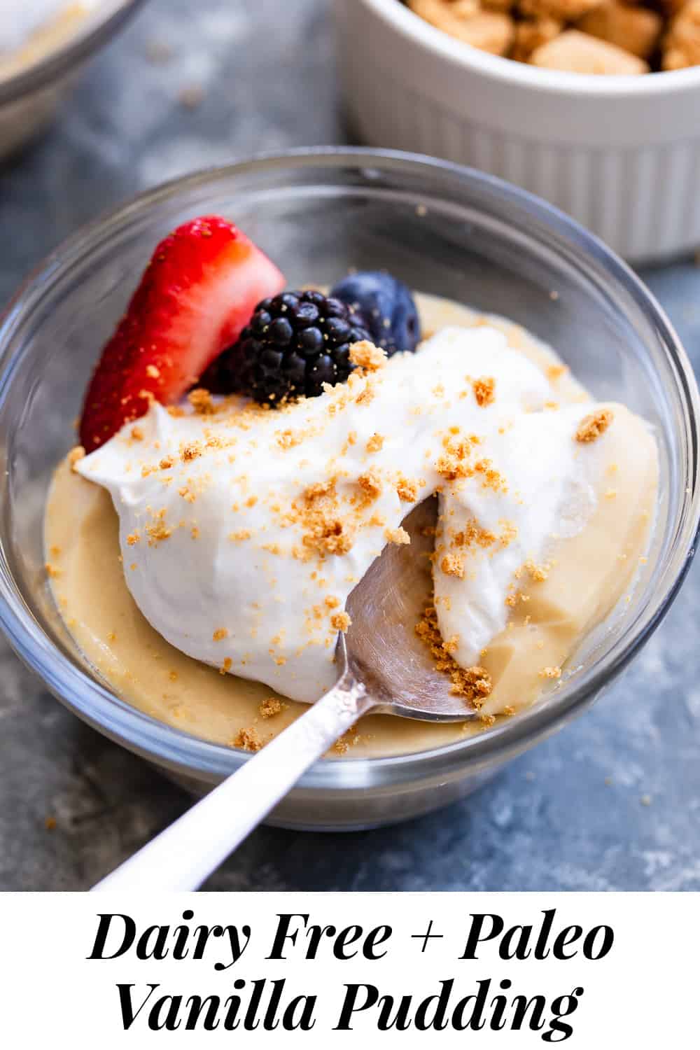 Homemade Dairy Free Vanilla Pudding {Paleo}