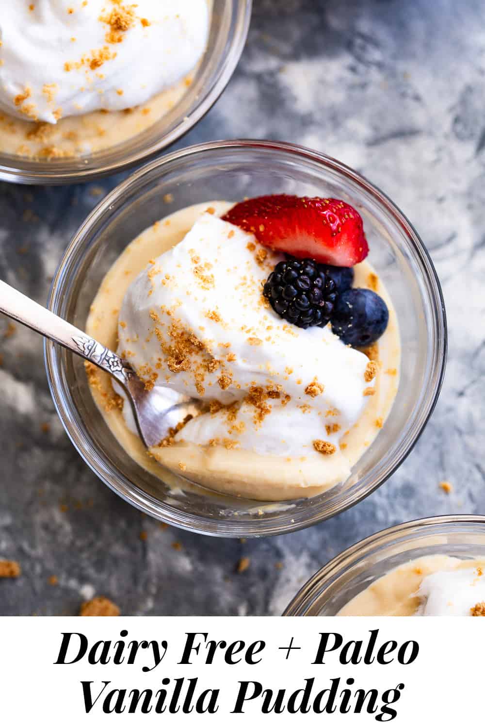 Homemade Dairy Free Vanilla Pudding {Paleo}