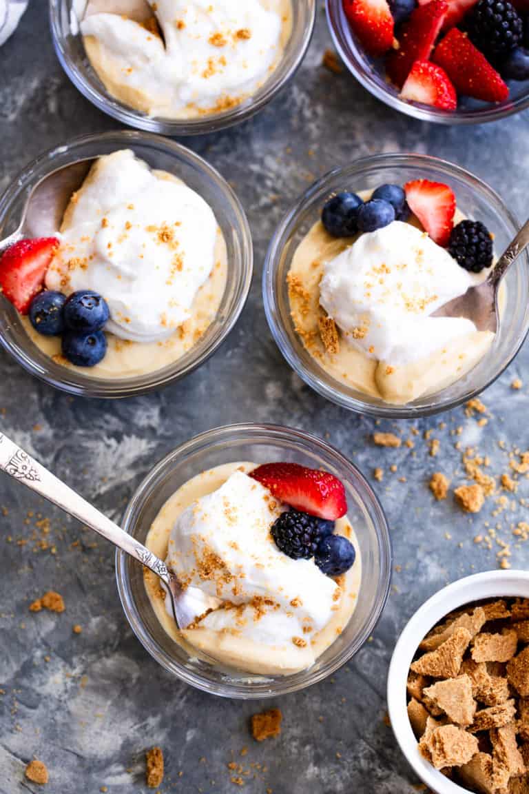 Homemade Dairy Free Vanilla Pudding {Paleo}