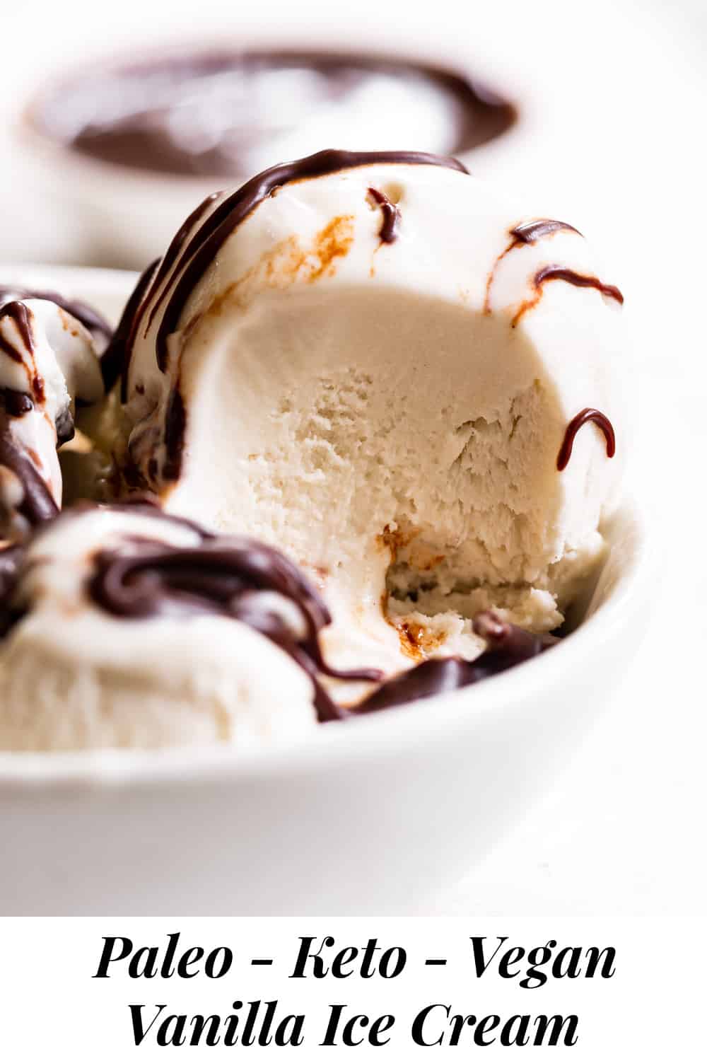 Keto Vanilla Ice Cream {Paleo, Vegan} - The Paleo Running Momma