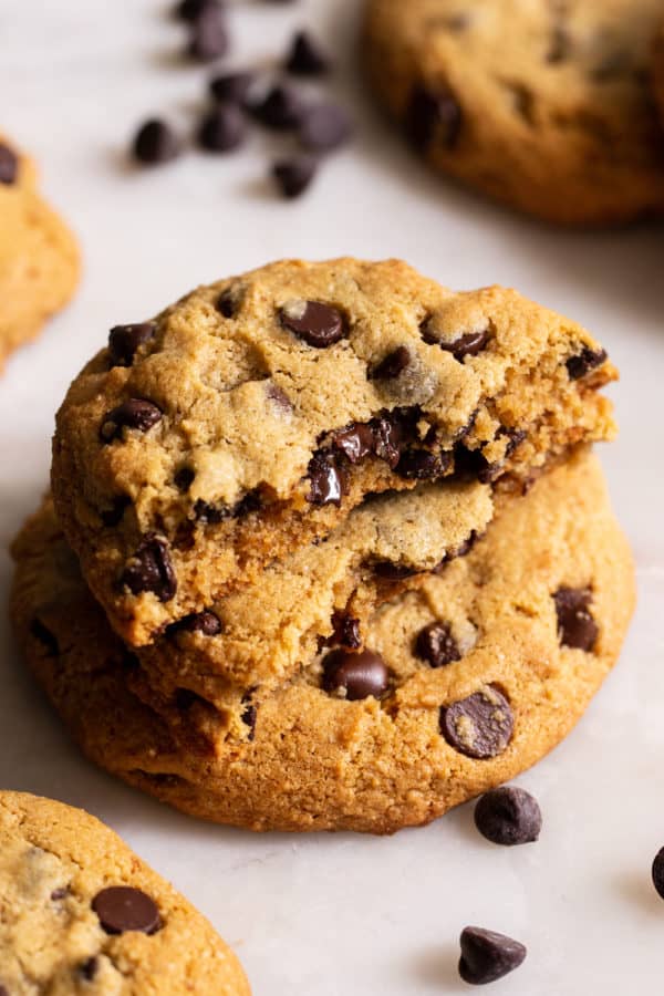 Peanut Butter Chocolate Chip Cookies {Grain Free, Gluten Free} - The ...