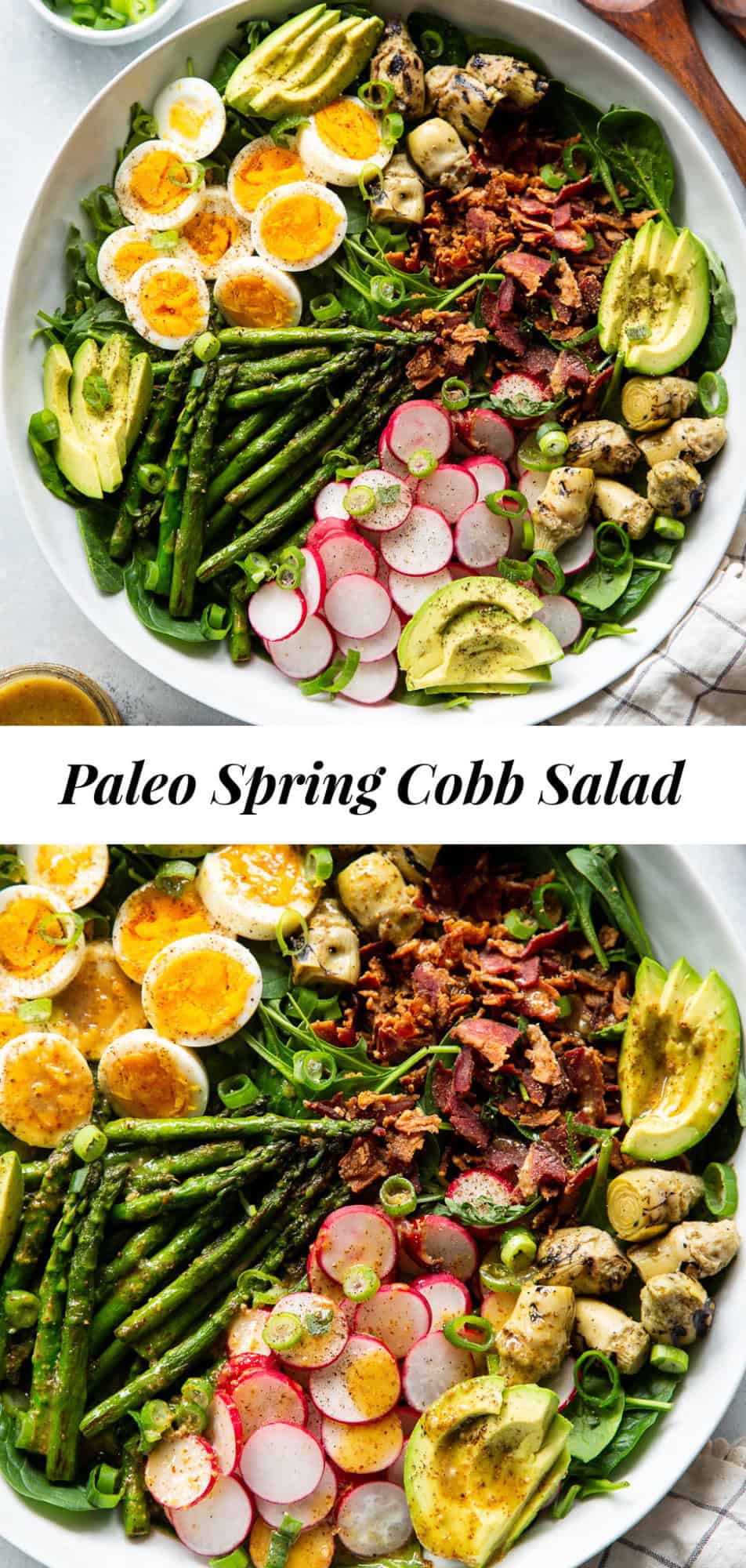 Spring Cobb Salad {Paleo} - The Paleo Running Momma