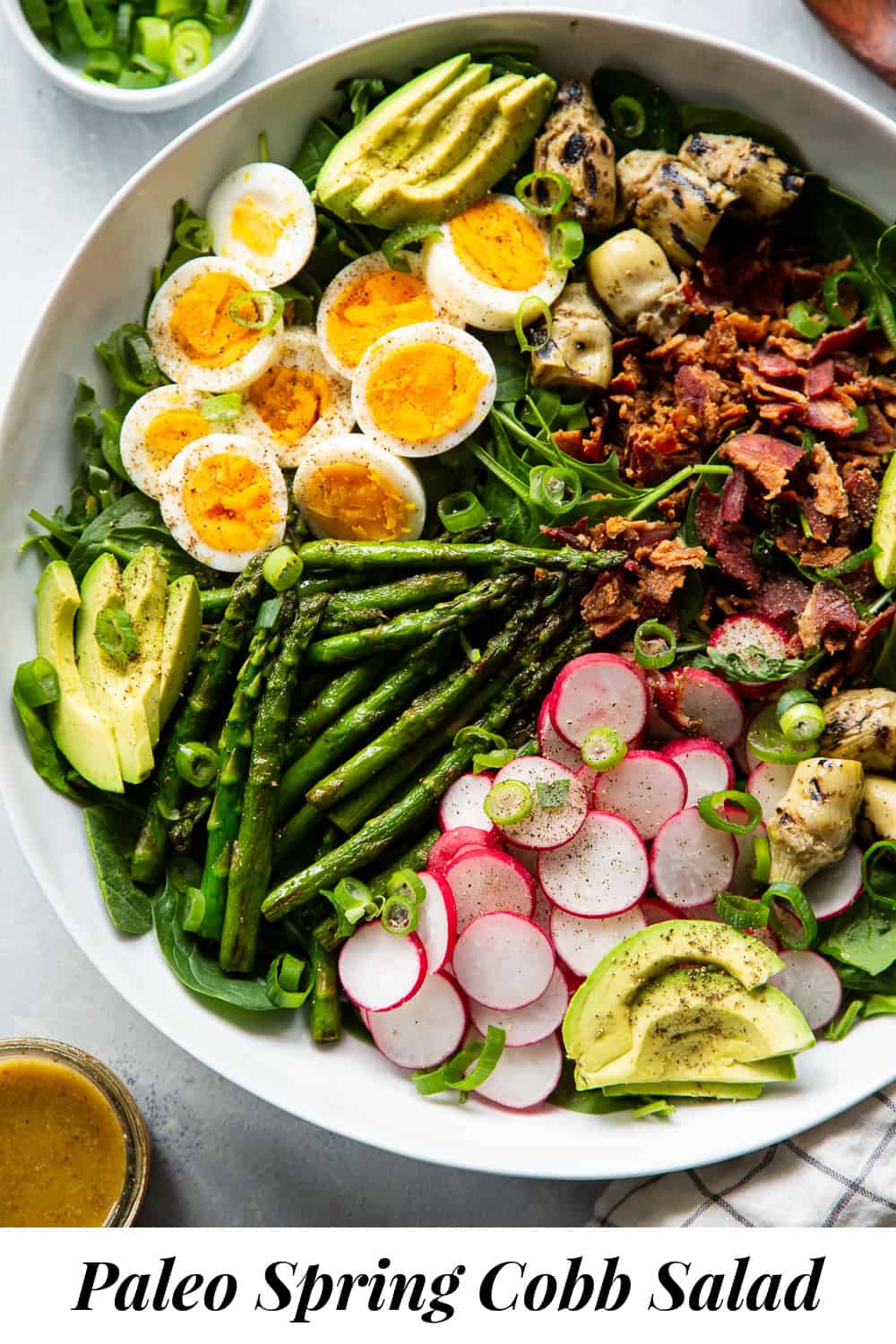 Spring Cobb Salad {Paleo} - The Paleo Running Momma