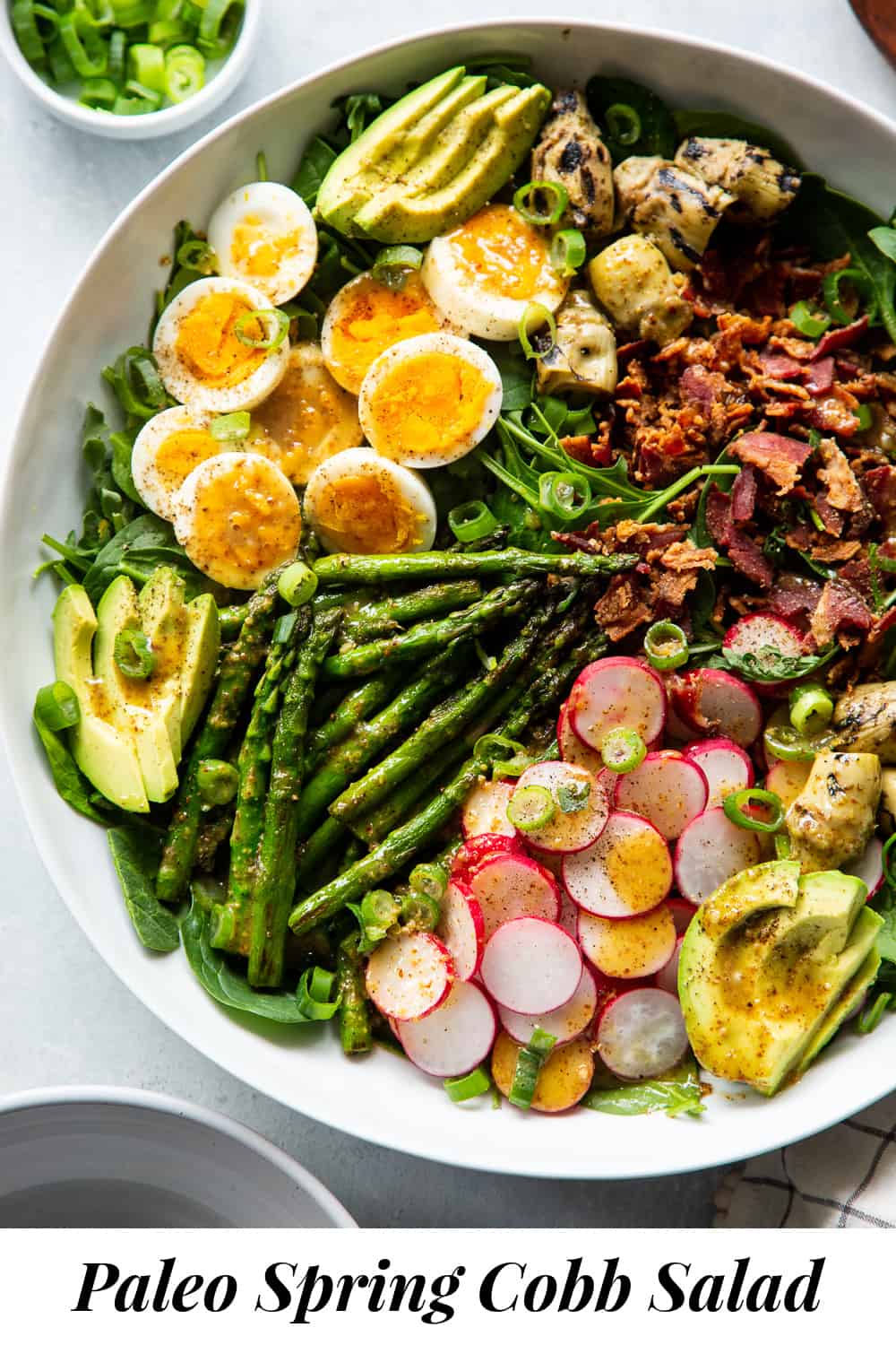 Spring Cobb Salad {Paleo} - The Paleo Running Momma