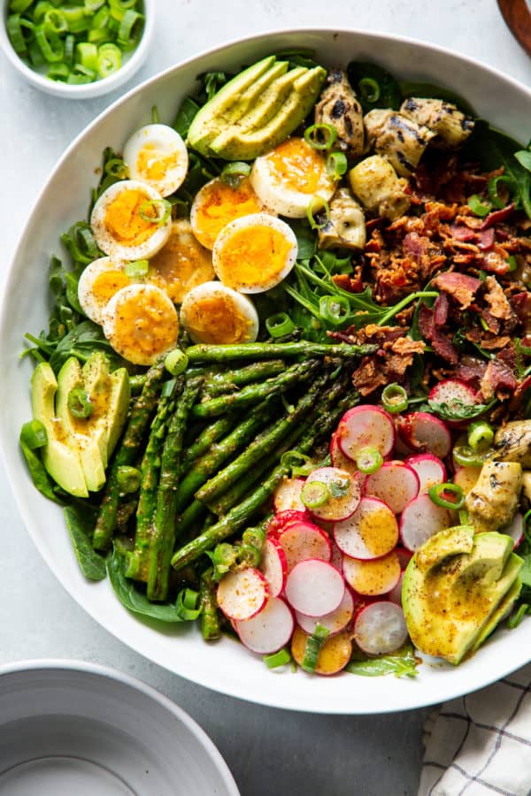 Spring Cobb Salad {Paleo} - The Paleo Running Momma