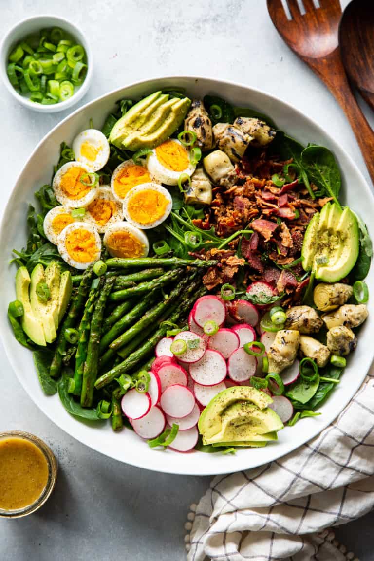 Spring Cobb Salad {Paleo} - The Paleo Running Momma