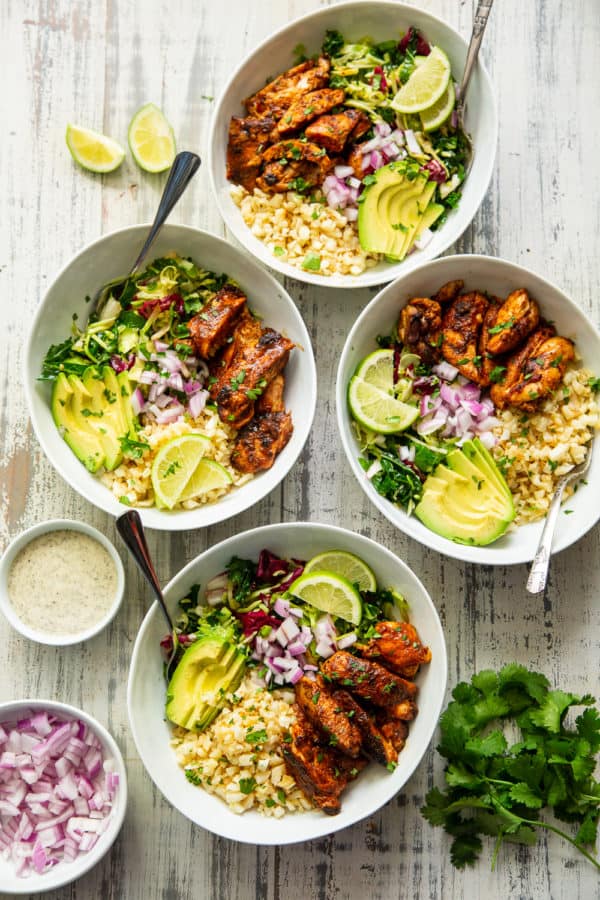Paleo BBQ Chicken Bowls {Whole30} - The Paleo Running Momma