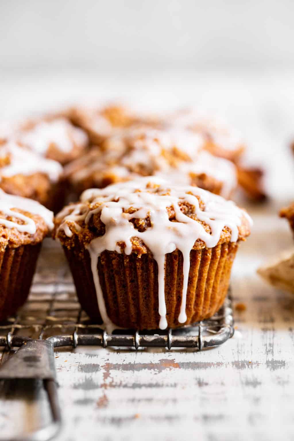 Cinnamon Coffee Cake Muffins {Paleo, Gluten Free}