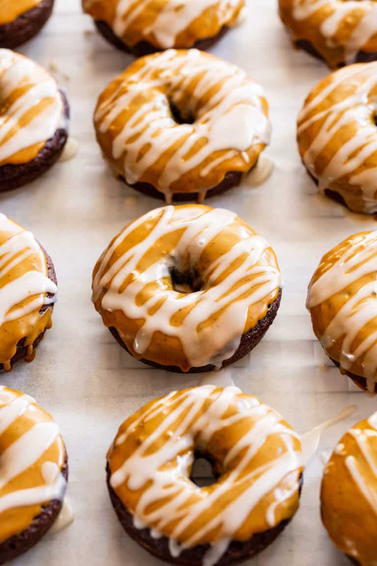 Pumpkin Spice Latte Donuts {Paleo} - The Paleo Running Momma