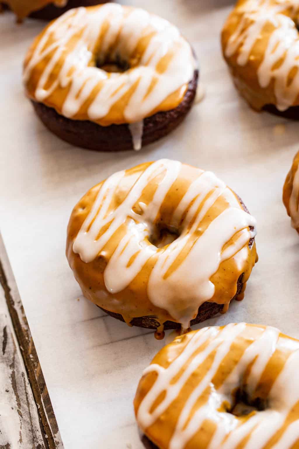 Pumpkin Spice Latte Donuts {Paleo} - The Paleo Running Momma