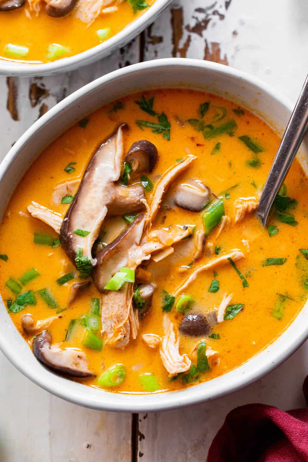 Thai Chicken Soup {Paleo, Whole30, Keto}