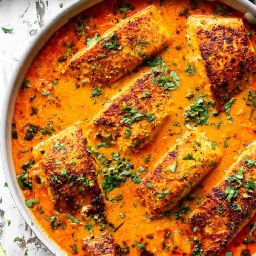 Paleo Thai Coconut Curry Salmon {Whole30}