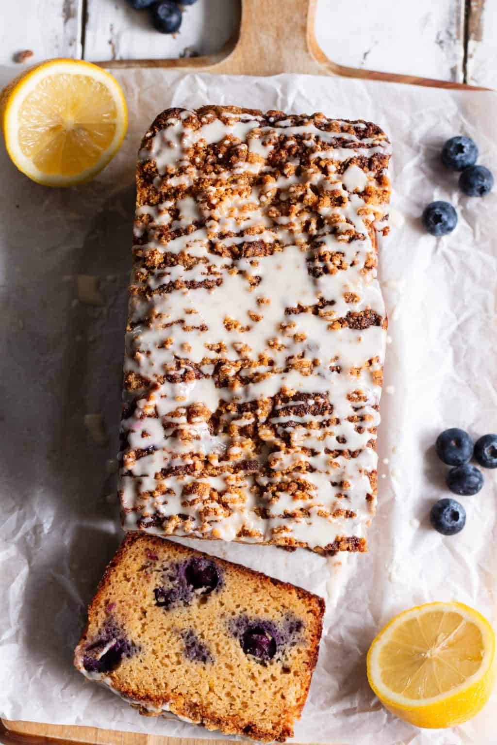 Lemon Blueberry Bread {Gluten Free, Paleo} - The Paleo Running Momma