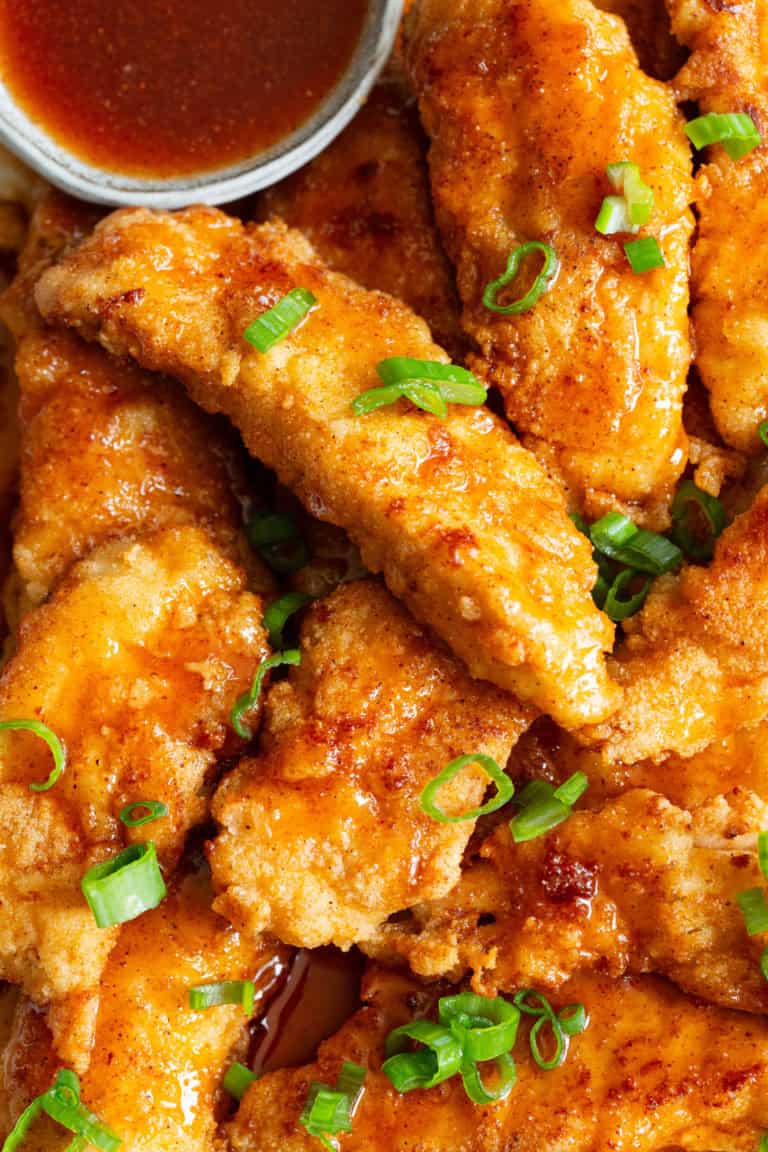 Hot Honey Chicken Tenders {Paleo, Grain Free} - The Paleo Running Momma
