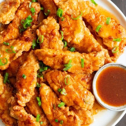 Hot Honey Chicken Tenders {Paleo, Grain Free} - The Paleo Running Momma